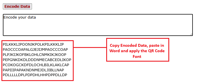 Free Barcode Font for QR Code Download